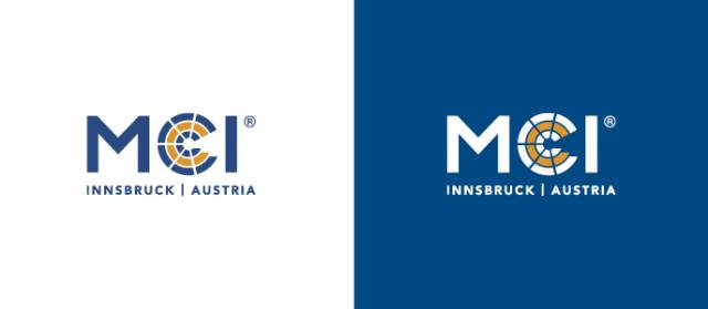 MCI logo and corporate branding - MCI Innsbruck