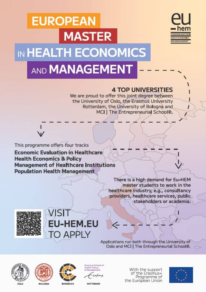 European Master in Health Economics & Management - MCI Innsbruck
